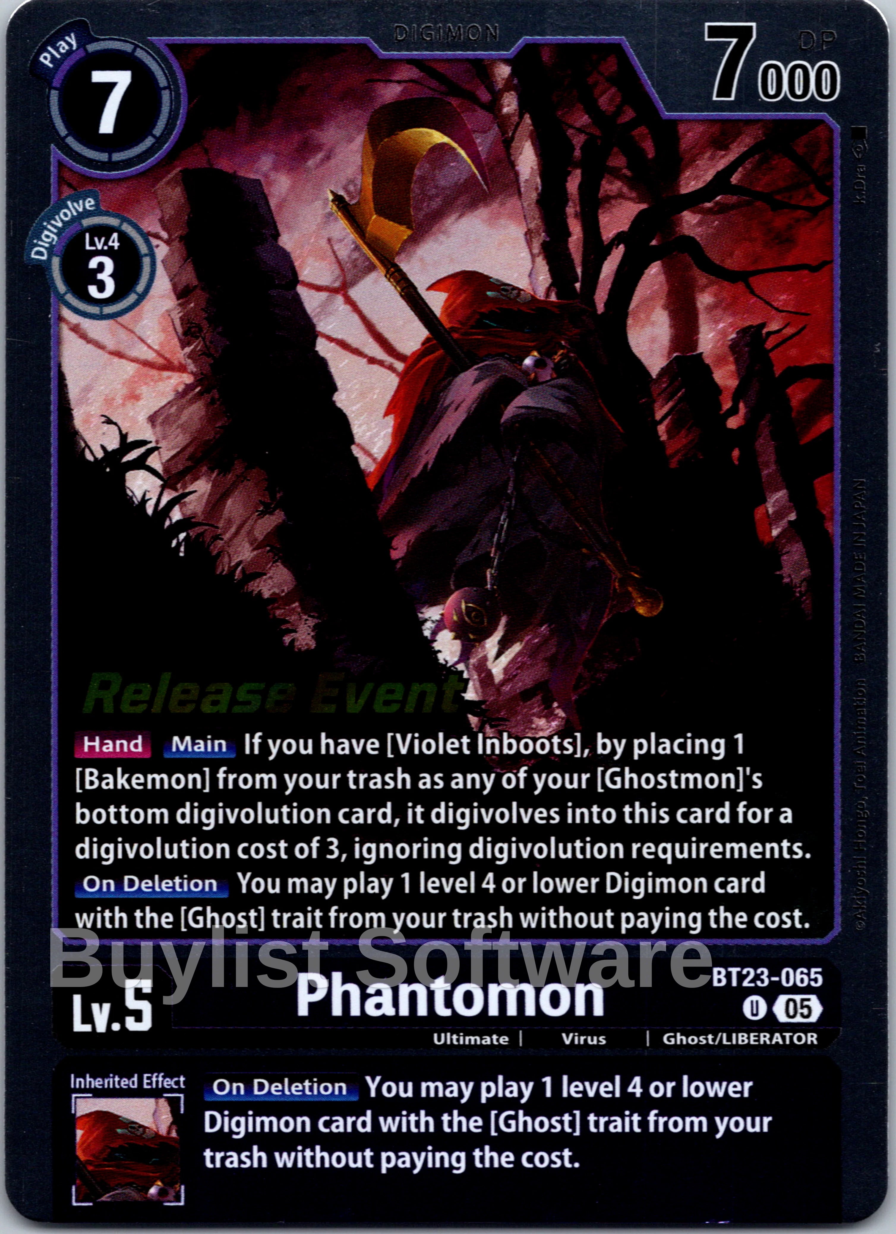 phantomon digivolution